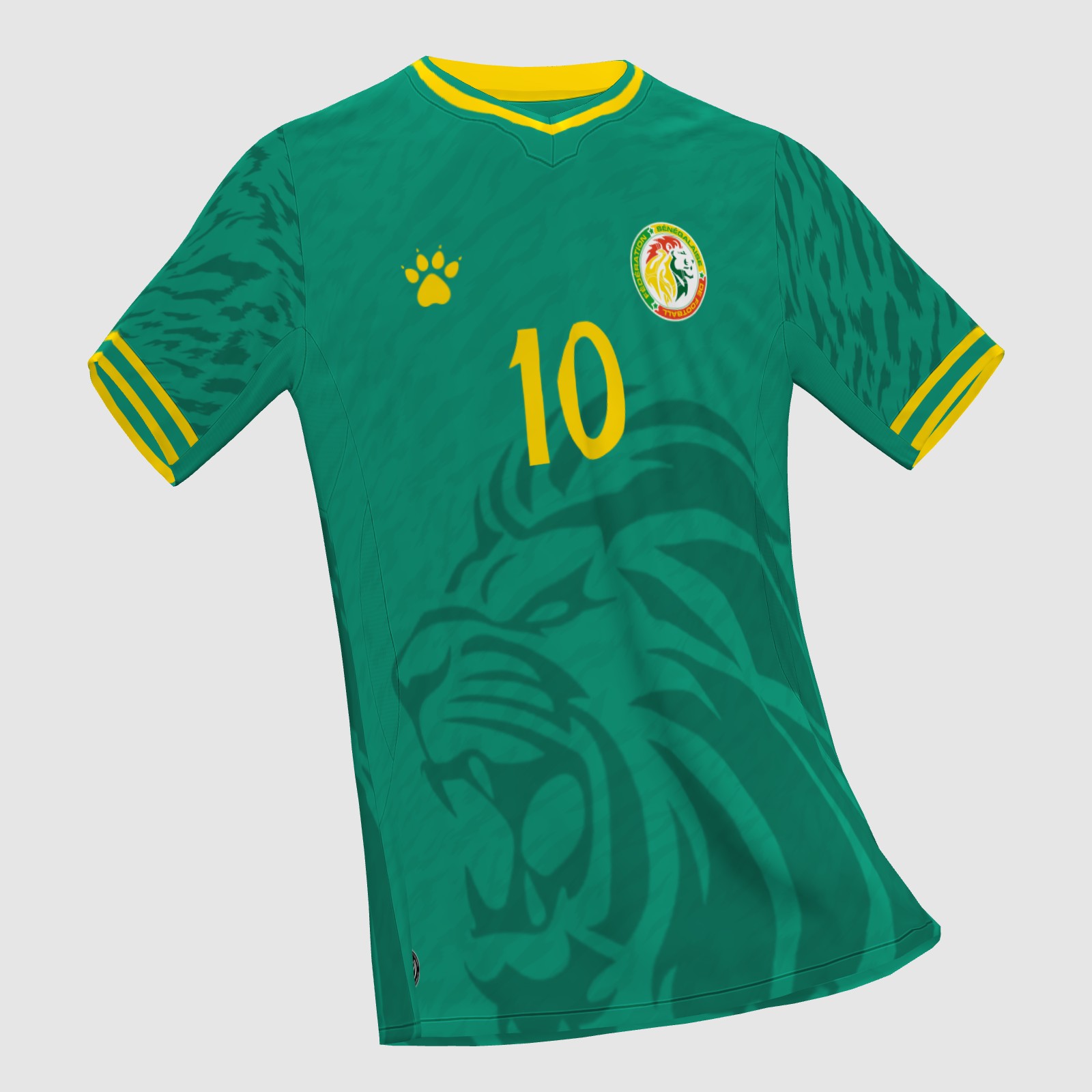 Senegal away kit concept - FIFA Kit Creator Showcase