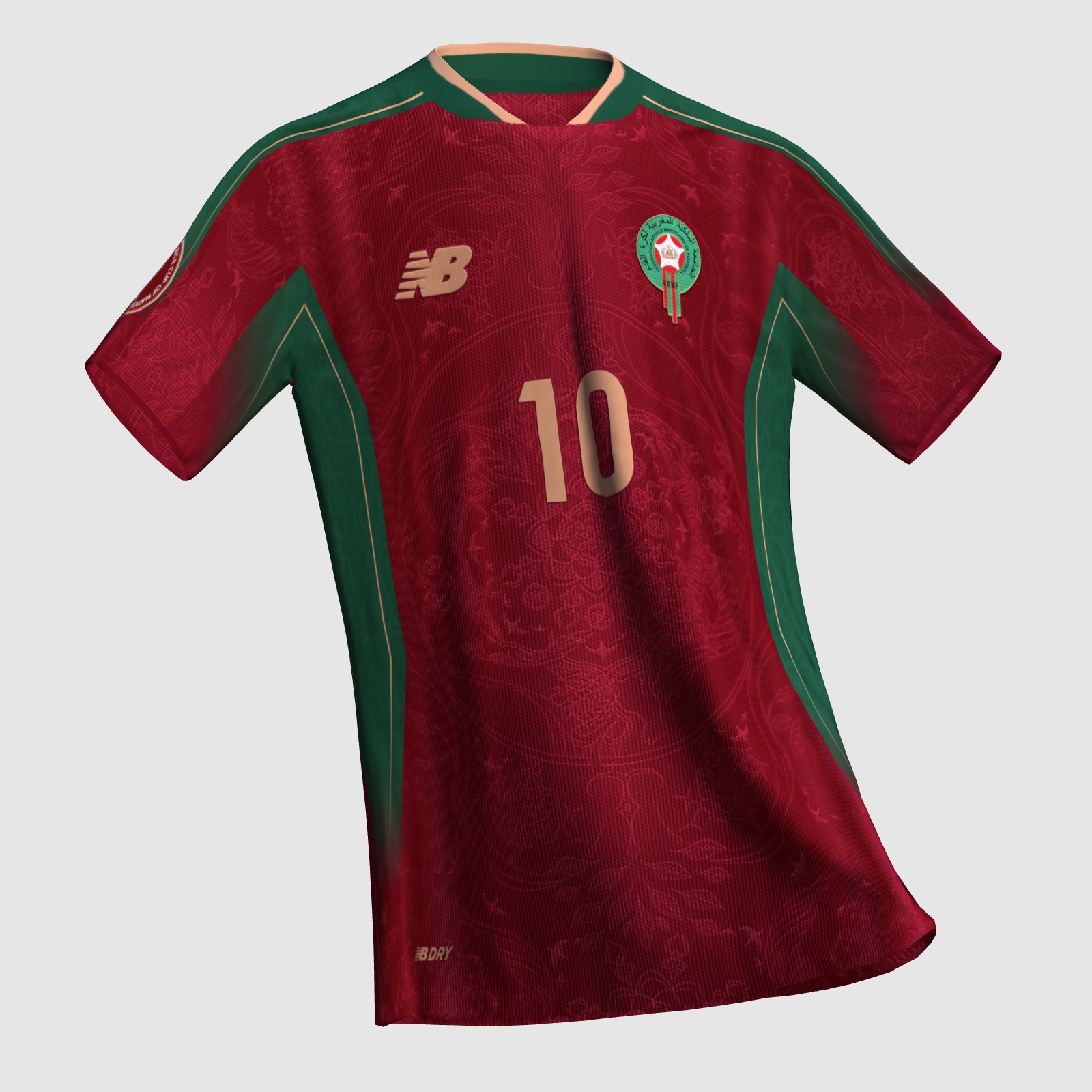 Morocco X New Balance Kit Concept V2 (Comp) - FIFA Kit Creator Showcase
