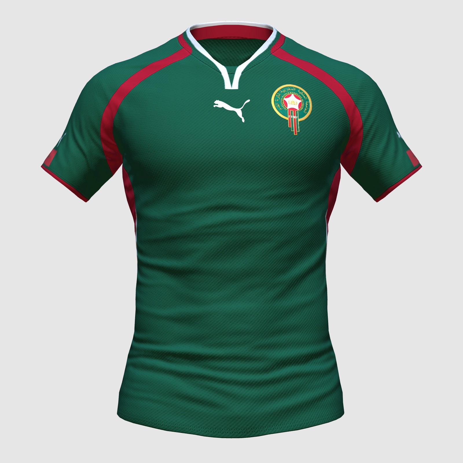 Morocco AFCON 2000 Home Kit - FIFA Kit Creator Showcase