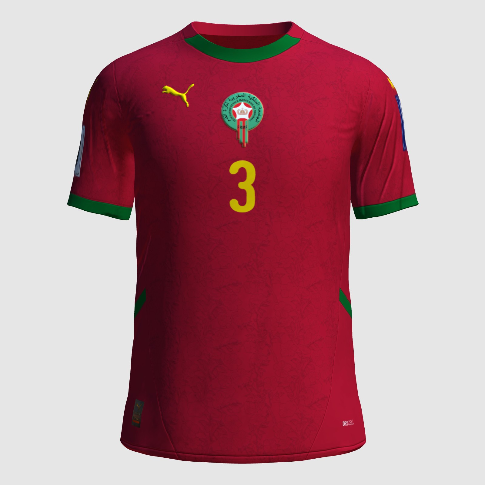 WC26 Group C - Morocco Home Kit - FIFA Kit Creator Showcase
