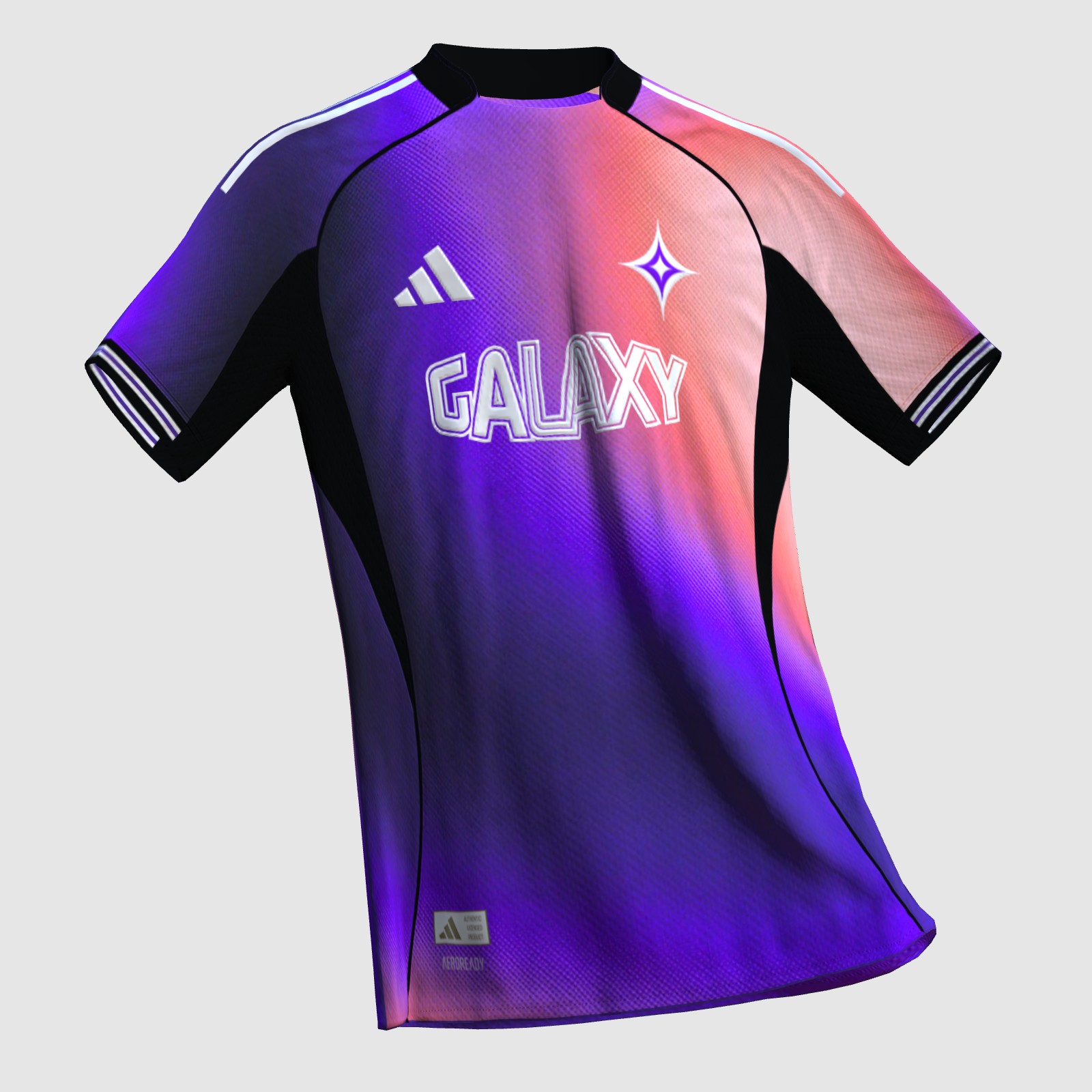 LA Galaxy 3rd kit X Adidas - FIFA Kit Creator Showcase