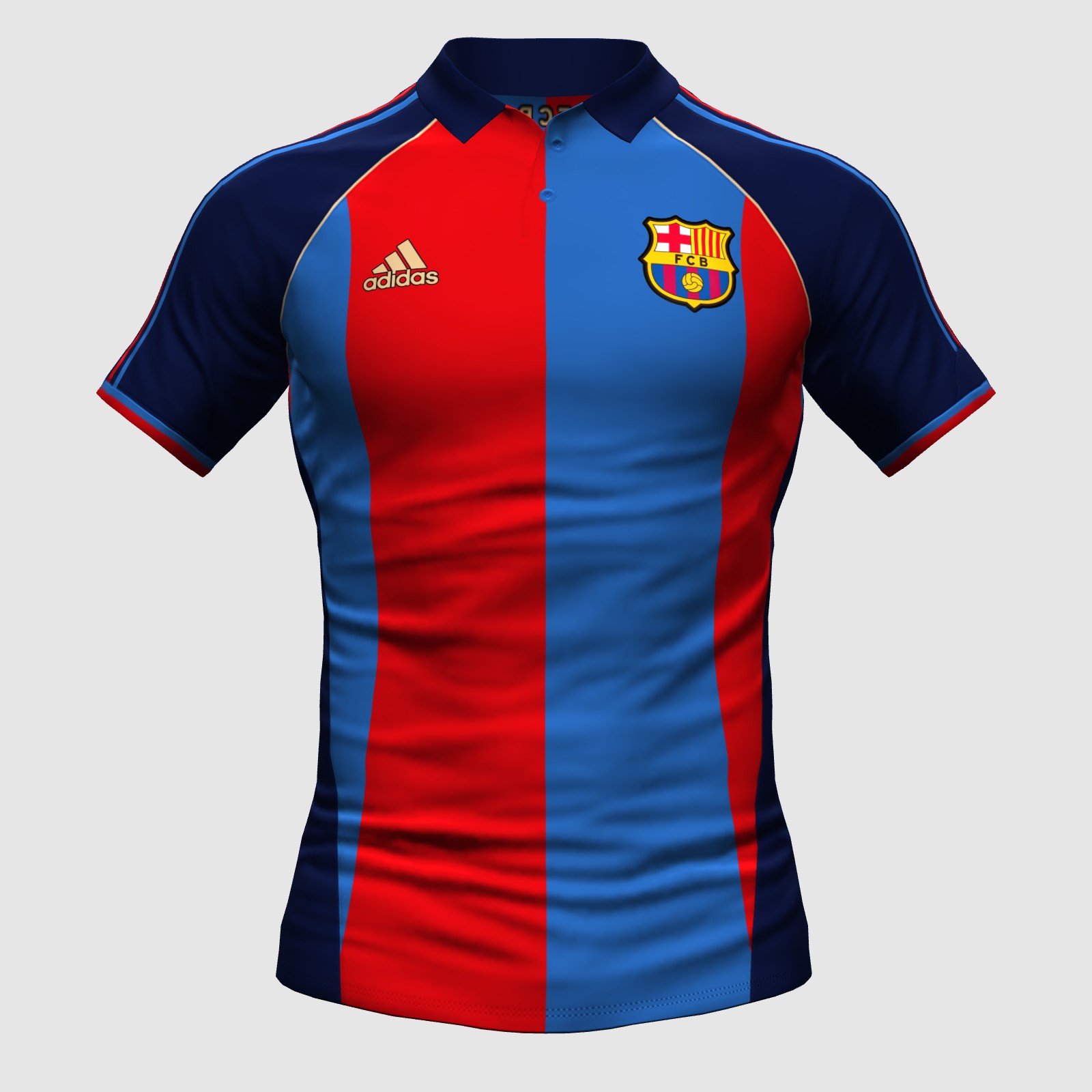 Adidas x Barcelona home kit 2005/06 - FIFA Kit Creator Showcase