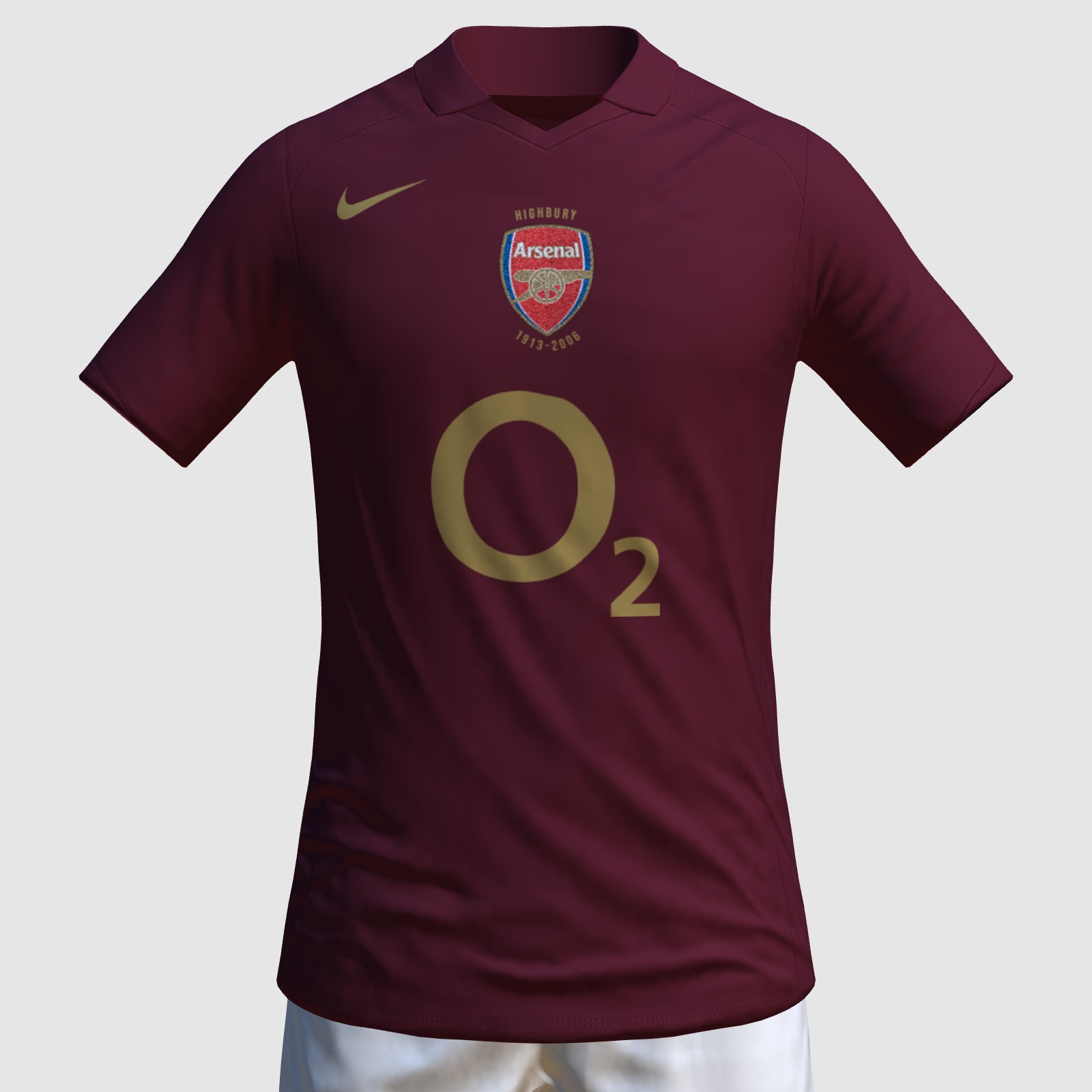 Arsenal 05-06 kit tribute to hightbury - FIFA Kit Creator Showcase
